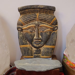 Standing Ancient Egyptian Ankh Key of Life Black and Golden Colors ...