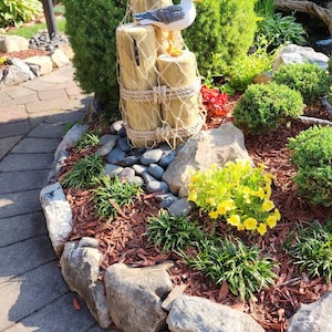 Beautiful larger Nautical Shore Piling. This Piling Stands 28 Tall and ...