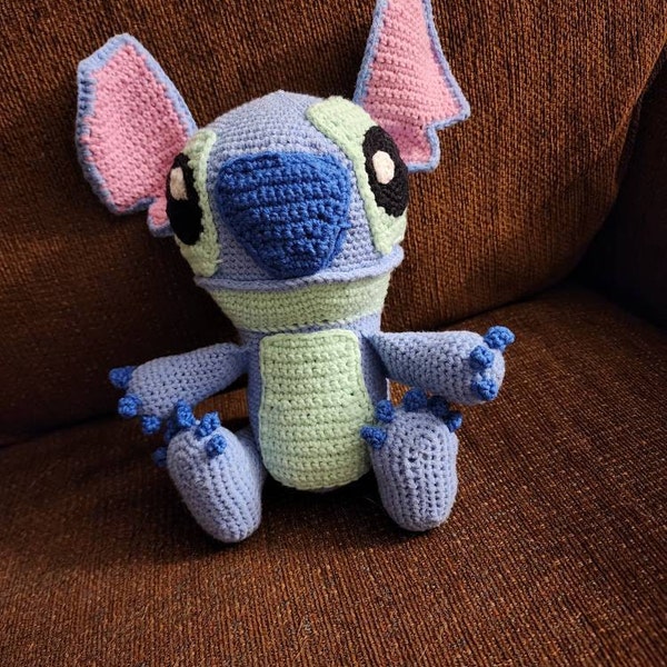 CROCHET PATTERN Blue Alien Monster amigurumi, Crochet, Photo Tutorial ...
