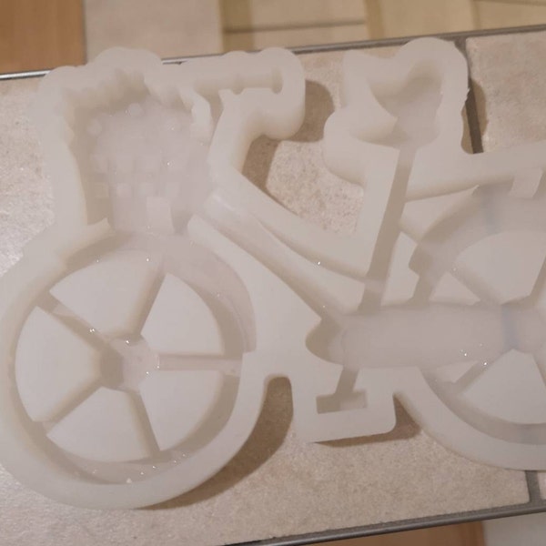 Silicone Molds Bike Casting Mold Bicycle Home Decor Molds Casting Molds ...