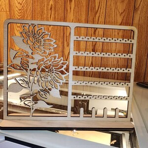 Display Stand Laser Cut Svg Files 3 Shelf Display Stand - Etsy