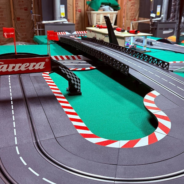 SCALEXTRIC Size 3d Designed and Printed Modular Bridge Sections for 1: ...