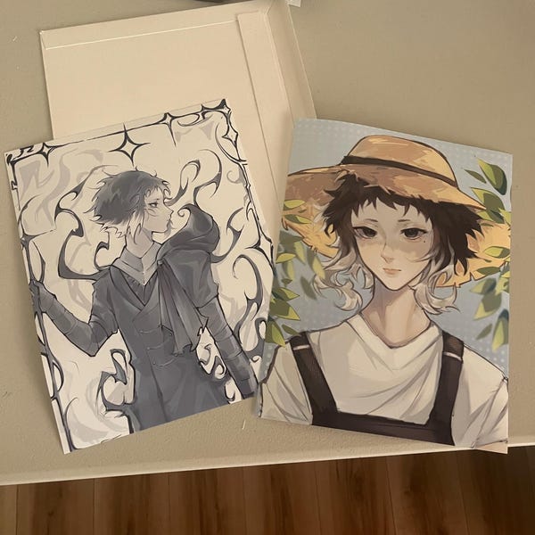Knight Akutagawa Ryuunosuke 8.5x11” Print - Etsy