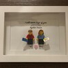 Personalized Mini Me Minifigure Frame. for up to 5 Figures. - Etsy