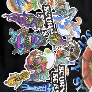 Sticker Pack,, Die-cut Stickers, Waterproof Sticker, Laptop Sticker ...