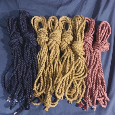 Jute Bondage Rope Pink - Etsy