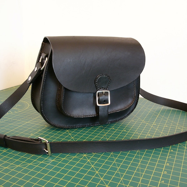 Build Along Leather Saddle Bag Pattern With Instruction/how to Pattern ...