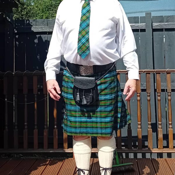Scottish Tartan Kilt Flashes - Traditional Kilt Hose Socks Garters ...