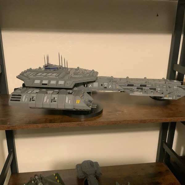 Handcrafted X-304 Daedalus Starship Model, Stargate Sg1/atlantis ...