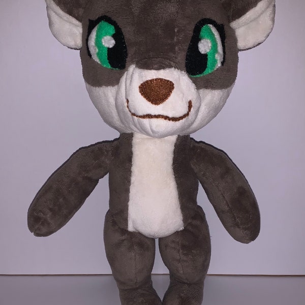 Forest Anthro Animal Plush Sewing Pattern .pdf Tutorial Rabbit Bunny ...