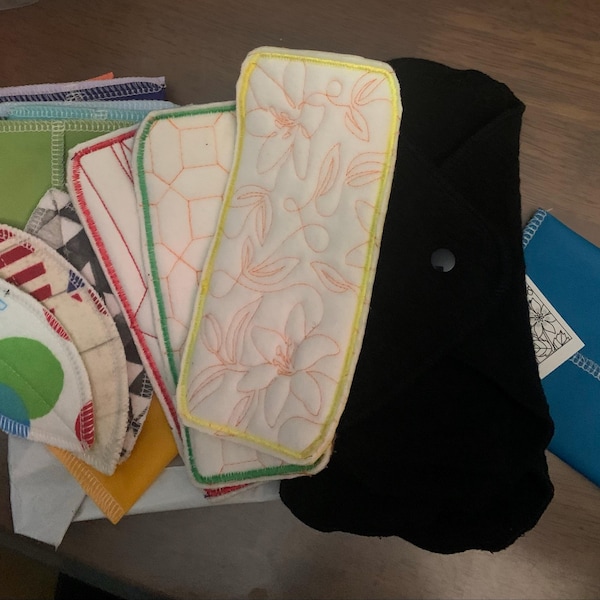 Mamabear Reusable Cloth Mini Wipes (unpaper) Set - Baker's Dozen ...