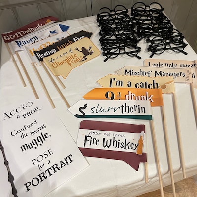 The Office Party Signs Bundle the Office Birthday Party - Etsy