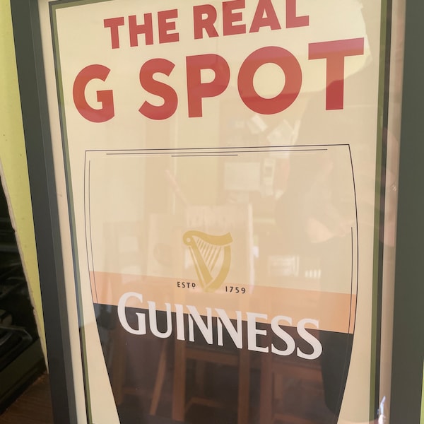 Split the G Poster, Funny Rude Print, Irish Stout Art, Birthday ...