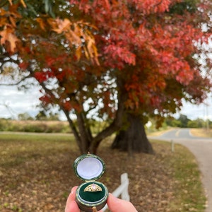 Navy Blue Velvet Necklace Box Universal Gift Box for Pendant, Earrings ...