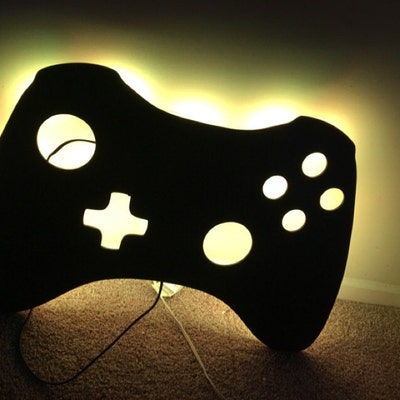 Xbox Lighting Sign Siluet Wall Art Illuminated LED - Etsy
