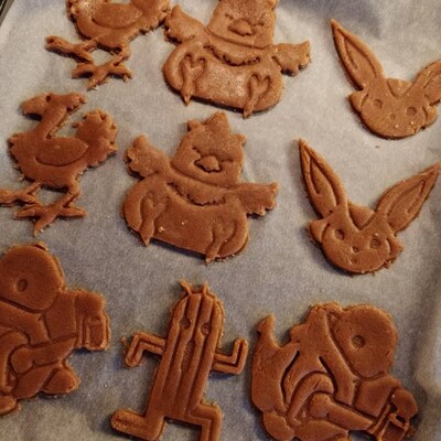 FFXIV Carbuncle Cookie Cutters Carbuncle Plush, Carbuncle Face ...