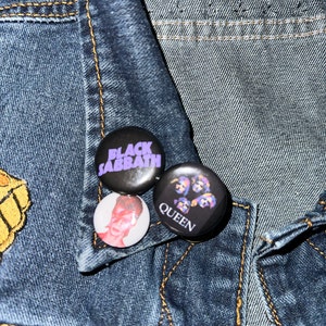 Rock Band Pins, Band Pins, Rock Pins - Etsy