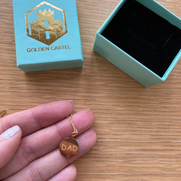 14k Solid Gold DNA Necklace , 14K DNA Pendant , DNA Double Helix ...