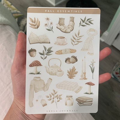 Pretty Pastries Sticker Sheet , Bujo Stickers, Bullet Journal Stickers ...