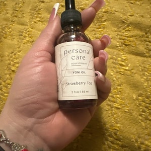 Sensational Strawberry Yoni Oil, All Natural Oils for Ph Balance, Odor ...