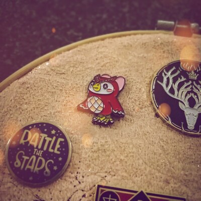 Animal Crossing Celeste Enamel Pin - Etsy