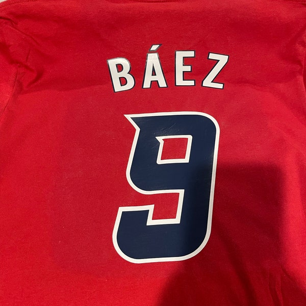 Javi Baez SVG, Javi Baez 9 SVG, Baez 9 Svg, Puerto Rico Baseball Team ...