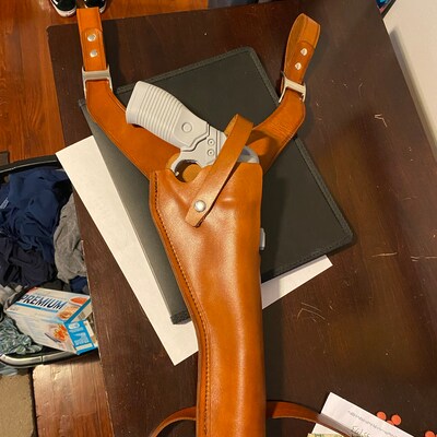 DE-10 y Drop W/keeper Holster in Brown - Etsy