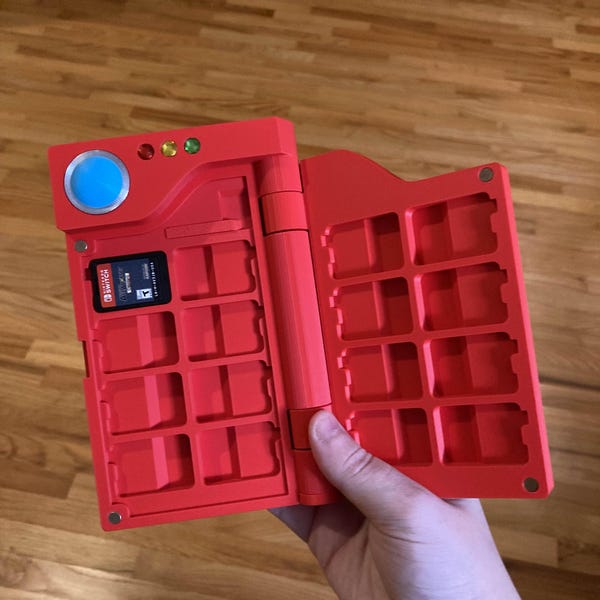 Pokedex Nintendo Switch / Switch 2 Game Cartridge Case Storage Display ...