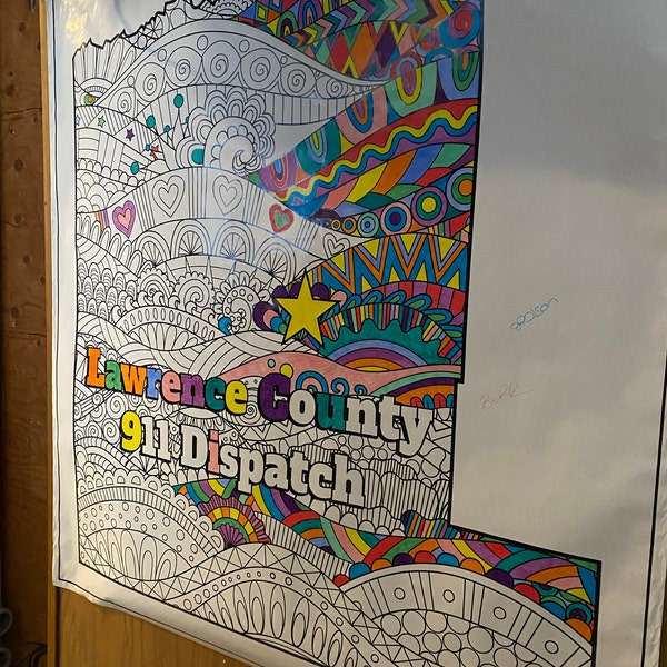 Custom Coloring Poster, Make Your Own Coloring Poster, Landscape ...