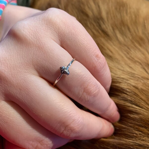 Cherry Blossom Ring, Sakura Ring Silver/gold/rose Gold/white Gold ...