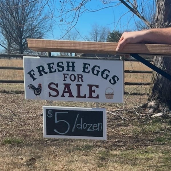 Fresh Eggs for Sale~fresh Eggs for Sale Sign~fresh Eggs Sign~for Sale ...