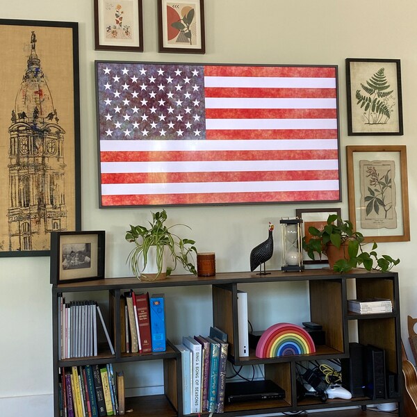 Frame TV Art, Vintage Moody Owl Painting, Muted Warm Art for the Frame ...