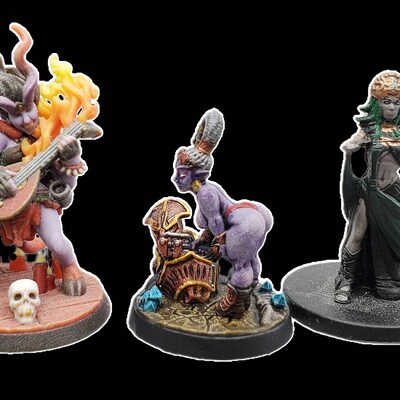 Mermaid Warrior Princess Resin Miniature Dnd Miniatures Dungeons ...