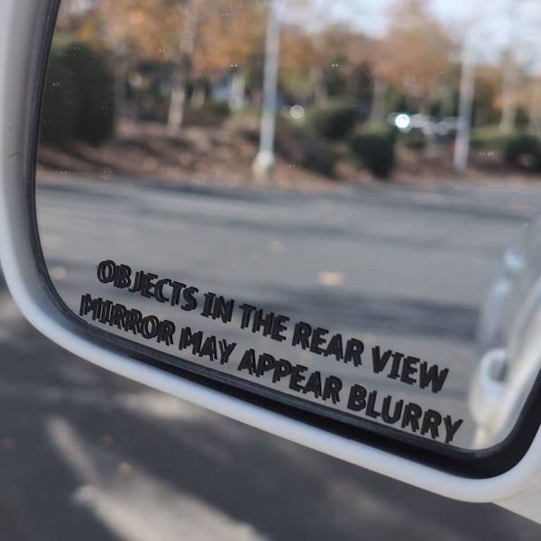 Custom Car Side Mirror Decal, Side Mirror Sticker for Car, Side Mirror ...