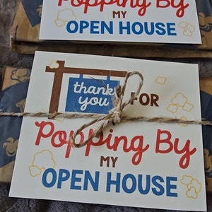 EDITABLE DIGITAL DOWNLOAD, 6 Tags/sheet, Thanks for Popping by My Open ...