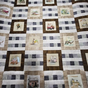 4 Sizes Sweet Caroline Quilt Pattern PRINTED, Throw Twin Queen King ...