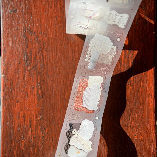 Paper by Pion Kiss-cut Paper Tape Sticker Roll SAMPLES - Etsy