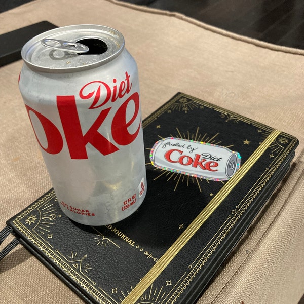 Special Edition GLITTER Fueled by Diet Coke Sticker | Waterproof Vinyl ...
