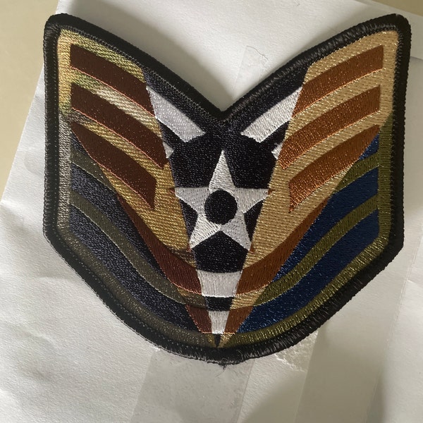NEW A Career in STRIPES tsgt 3-color OCP - Etsy