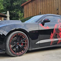 Baki Car Design, Dragon Ball, Car Livery, Cast Vinyl Wrap, Universal ...