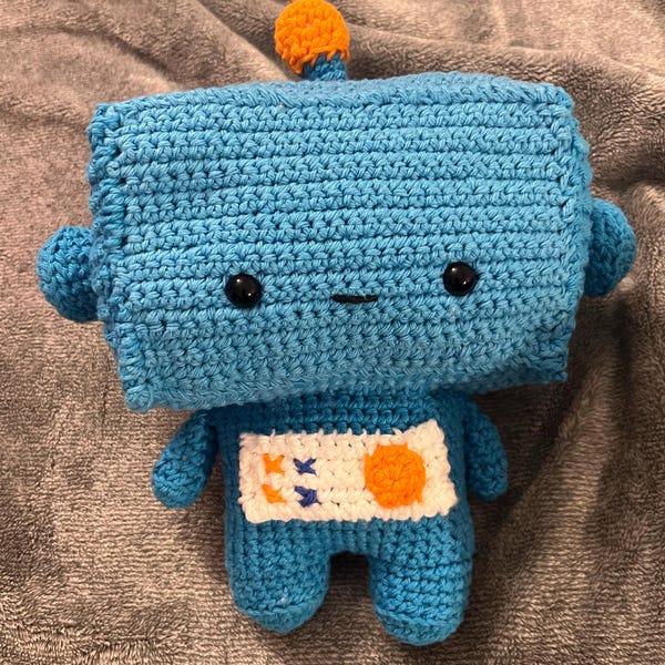 PATTERN: Cuddle-sized Beep and Boop the Robot Twins Amigurumi ...