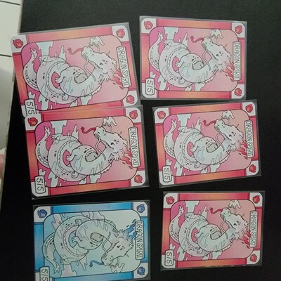 5 of Each Rin and Seri // Cat and Dog Tokens for Magic the Gathering - Etsy