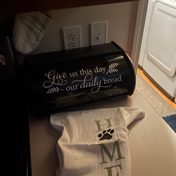 Give Us This Day Our Daily Bread Decal | Dining Room or Kitchen Decor ...