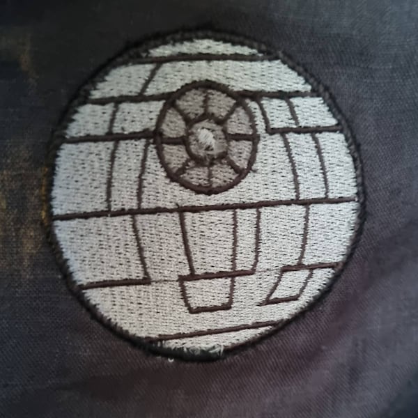 DEATH STAR EMBROIDERY Design Star Wars Embroidery Design R2D2 Darth ...