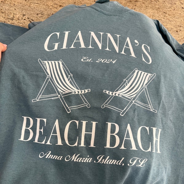 Custom Beach Bachelorette Shirts Bride's Last Splash Shirt Last Toast ...