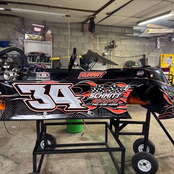 Go Kart Racing Wraps, Graphics, Decals, Stickers, Numbers, Logos ...