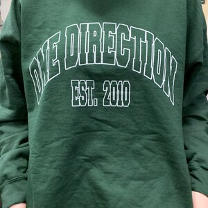 1D Anniversary Crewneck Sweatshirt 1D Merch 1D Gift - Etsy