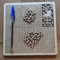 7 Piece Geckos Tessellation Wooden "jigsaw" Puzzle - Etsy UK