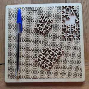 7 Piece Geckos Tessellation Wooden jigsaw Puzzle - Etsy