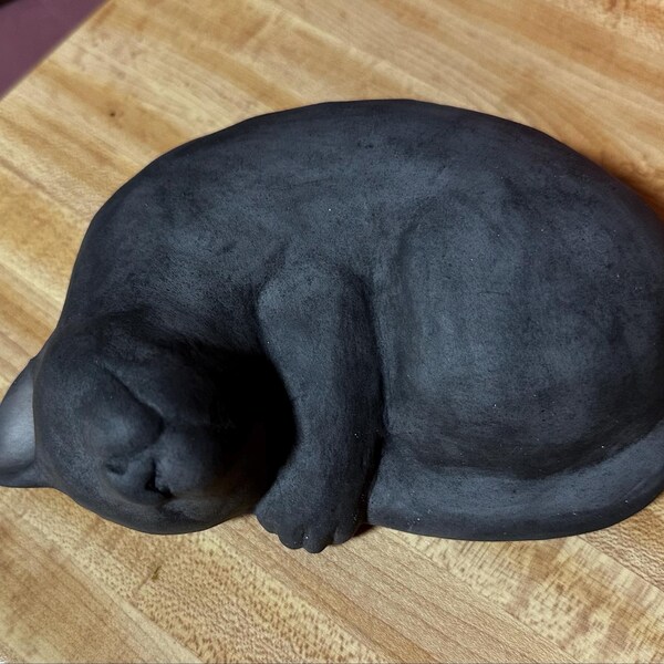 Frenchie Cremation Urn in Stoneware - Etsy